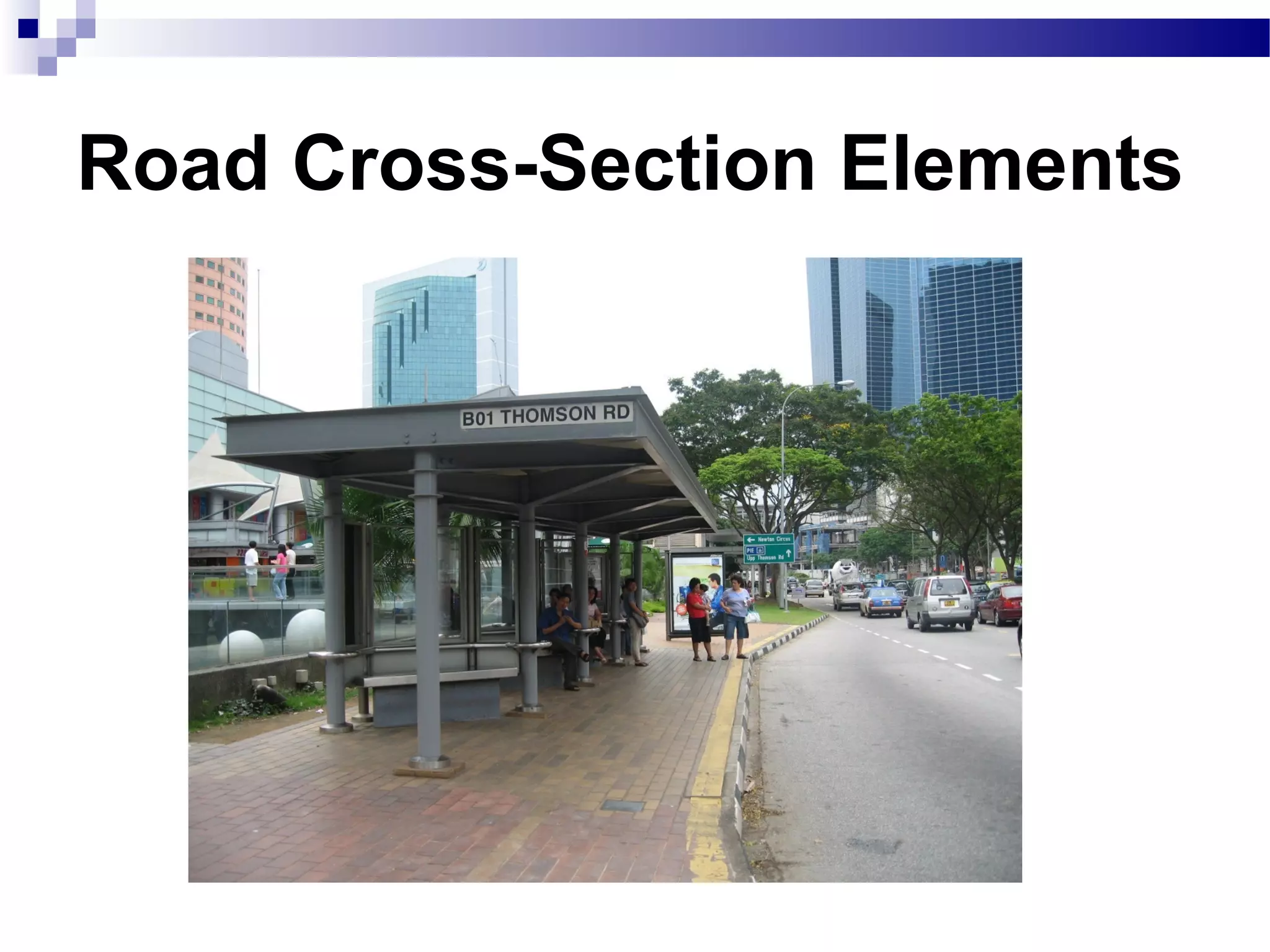 Chapter 1-road-cross-section-elements | PPT