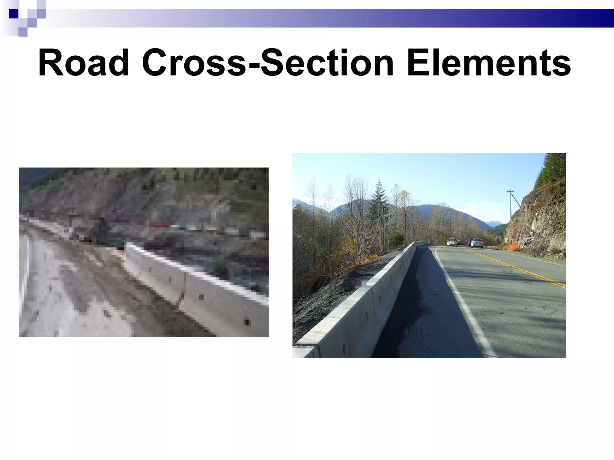 Chapter 1-road-cross-section-elements | PPT