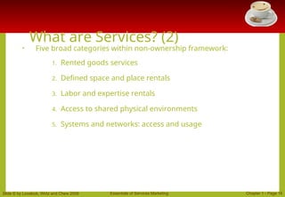 chapter-1-services-marketing AND ITS CONCEPT | PPT