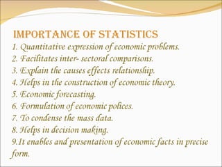 Statistics for Class XI (CBSE) | PPT