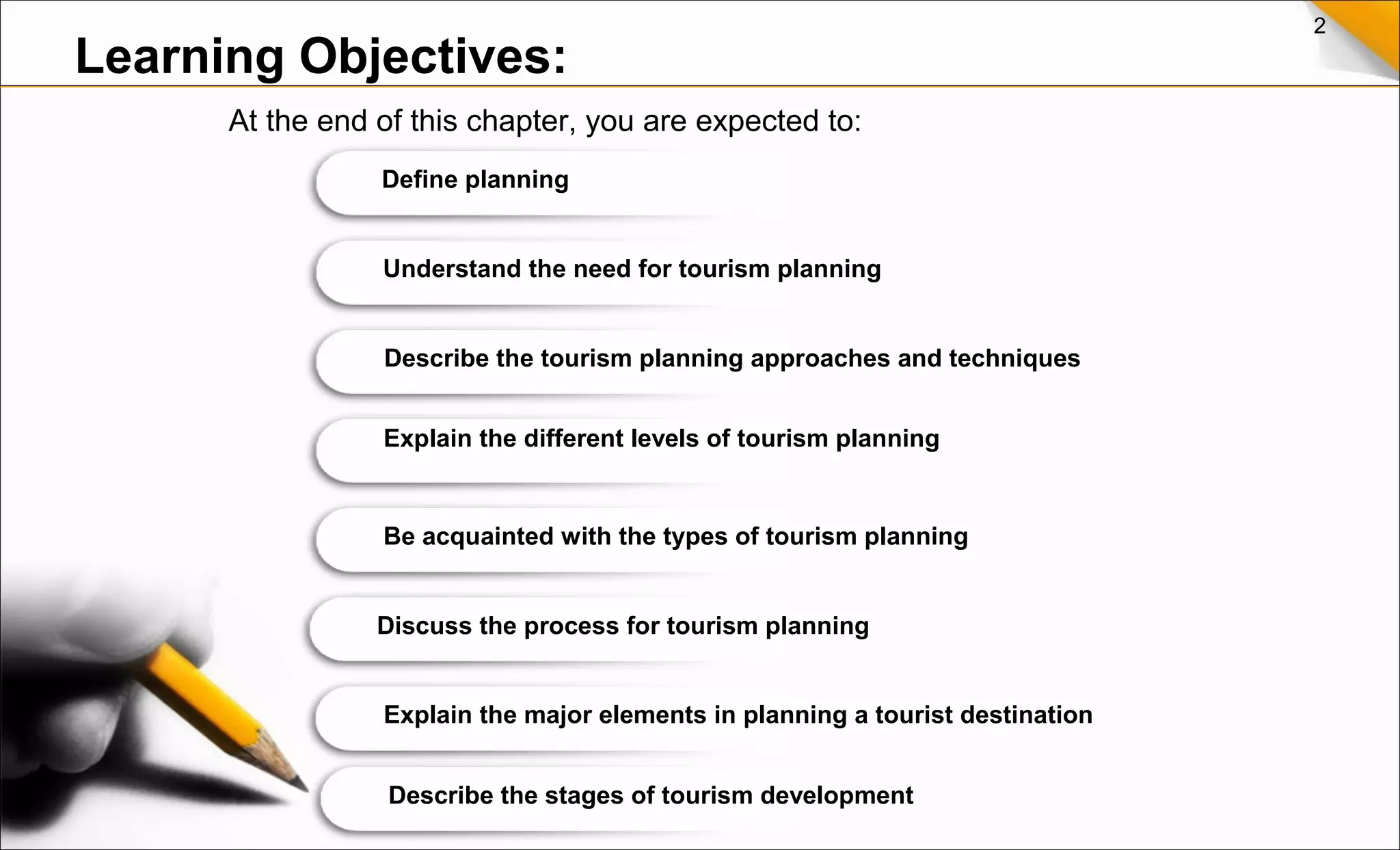 Chapter 1-tourism-planning | PPT