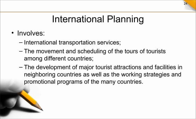 Chapter 1-tourism-planning | PPT | Travel Preparation and Advice | Travel