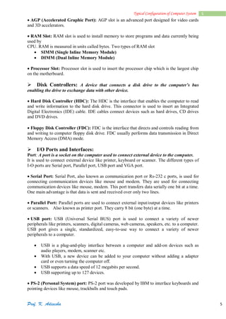Typical Configuration of Computer System | PDF
