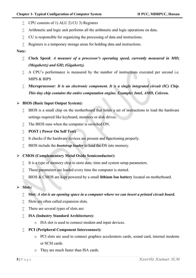 chapter-1-typical-configuration-of-computer.pdf | Consumer Electronics ...