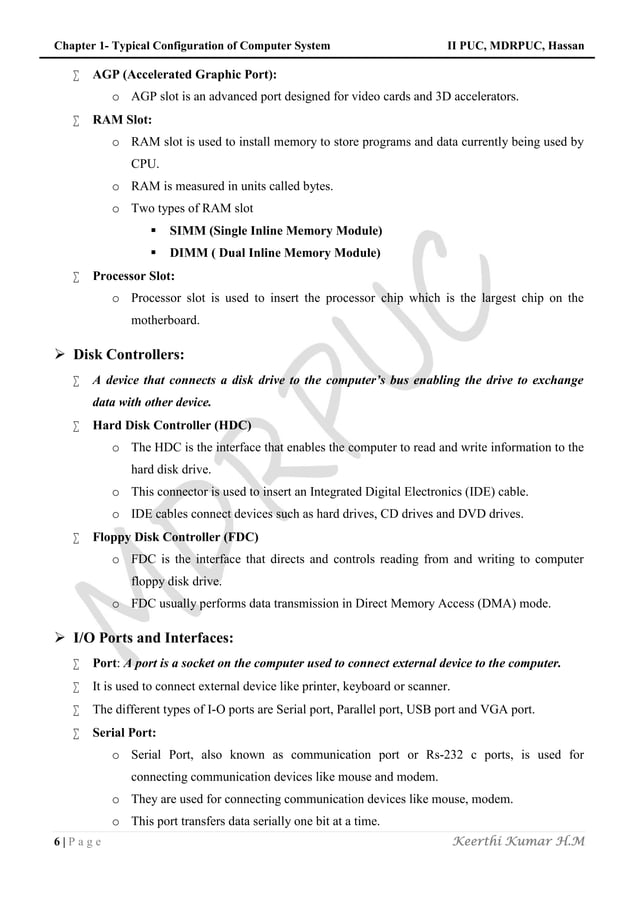 chapter-1-typical-configuration-of-computer.pdf | Consumer Electronics ...