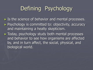 Psychology | PPT