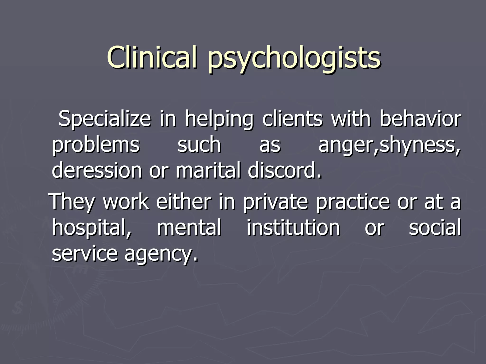 Chapter 1 What Is Psychologist | PPT