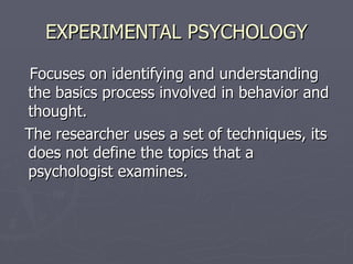 Chapter 1 What Is Psychologist | PPT
