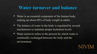 Biochemistry and clinical pharmacy Chapter -10 Water and electrolytes ...