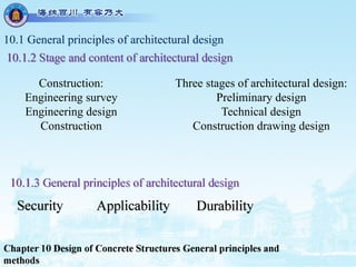 Concrete Structure: Chapter 10 – Design of Concrete Structures | PDF