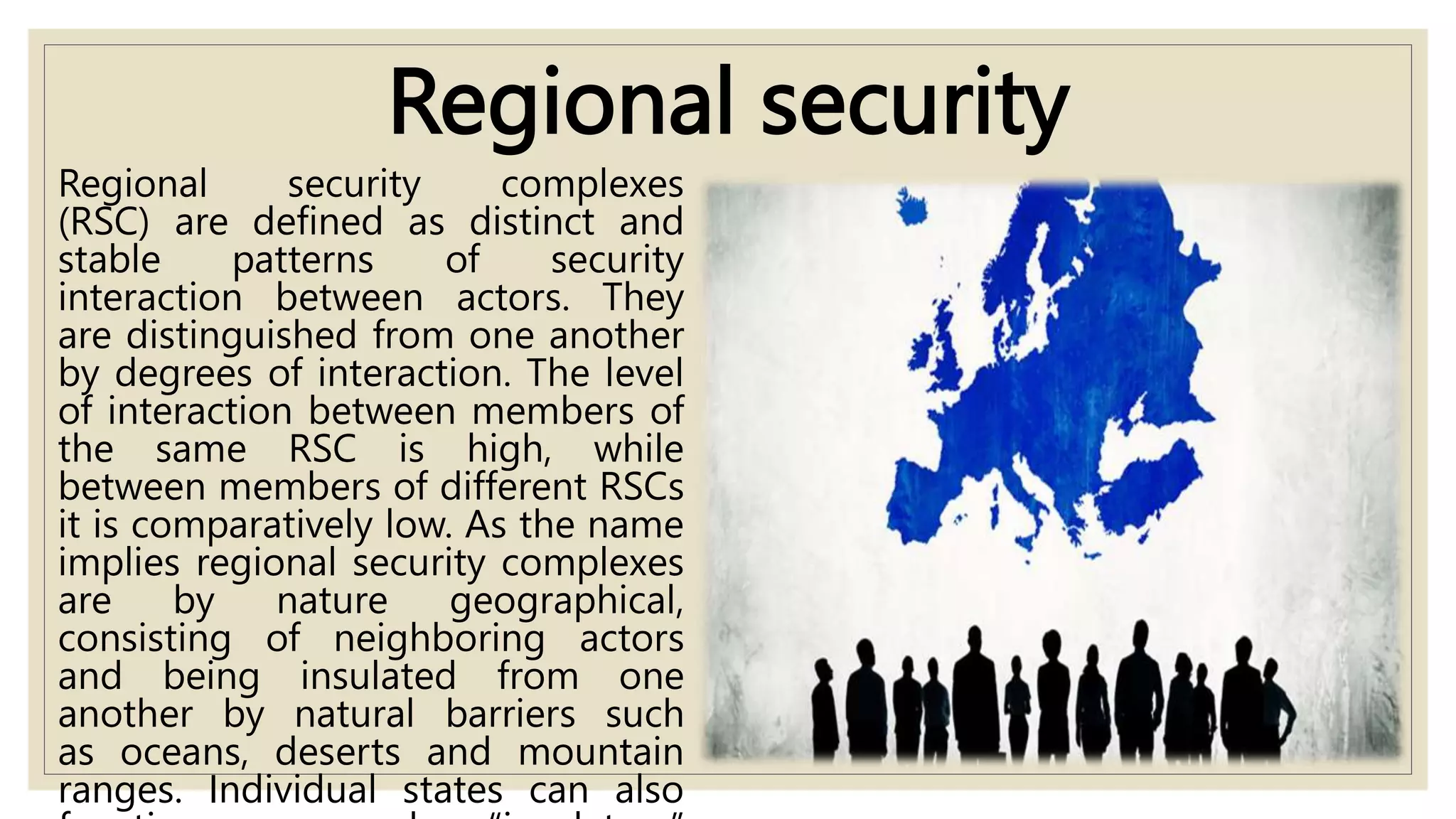 Chapter 10 National, Regional and Global Security(FASS) | PDF