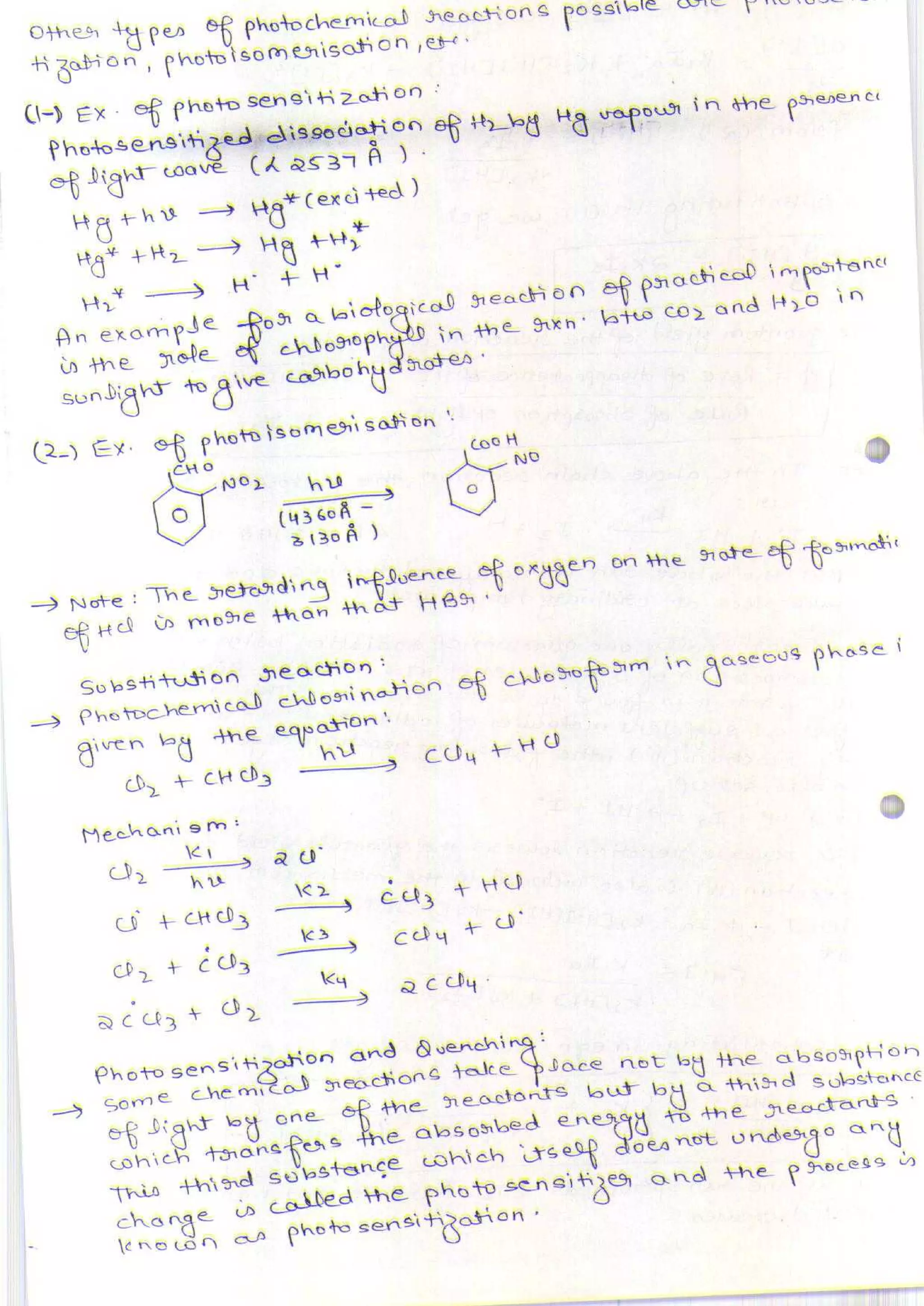 Chapter 10 photochemistry | PDF