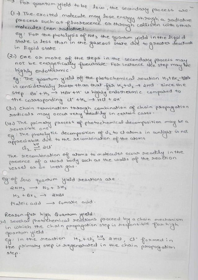 Chapter 10 photochemistry | PDF