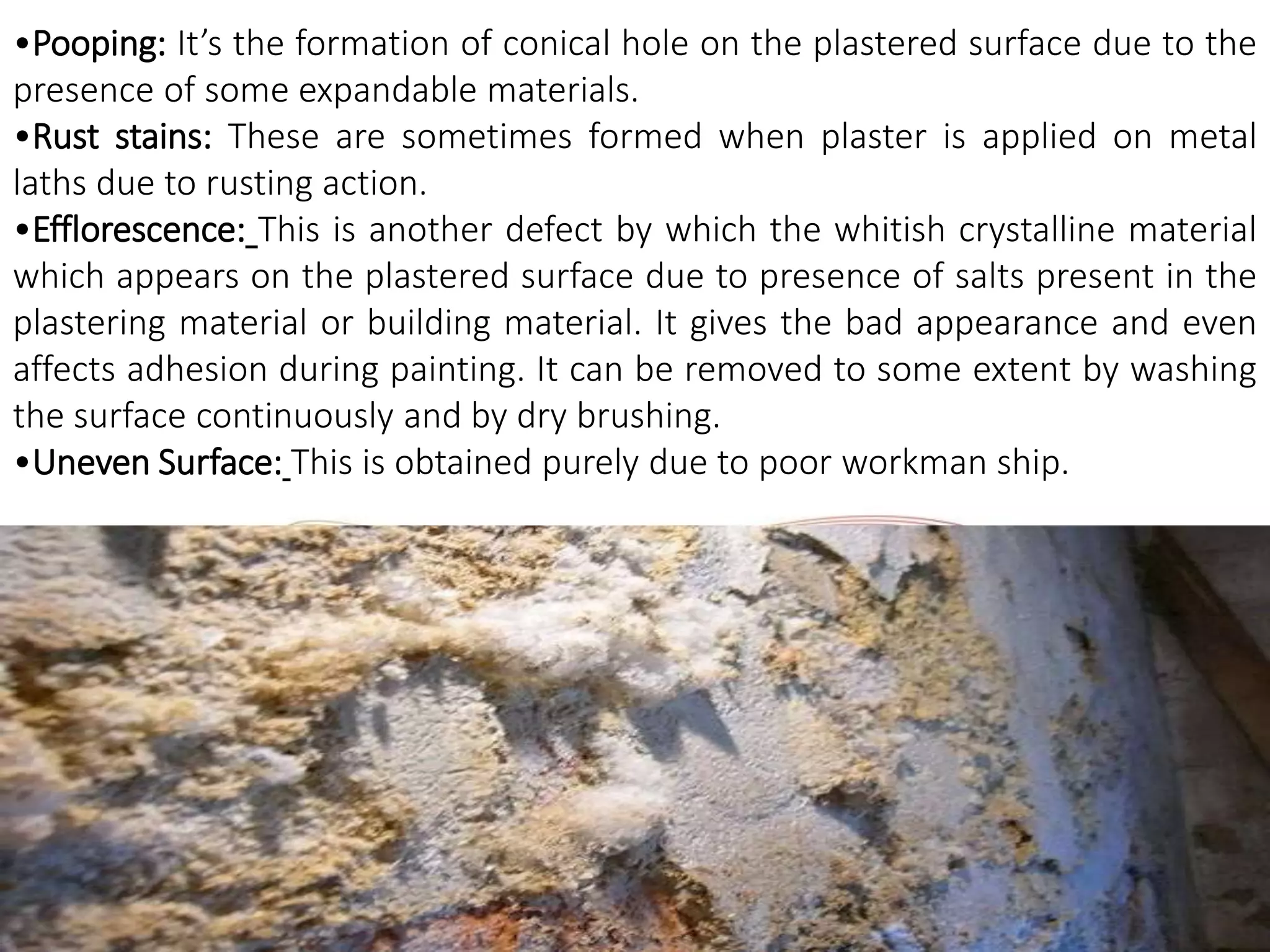 Chapter 10 wall finishes ( plastering,pointing & painting) | PPTX