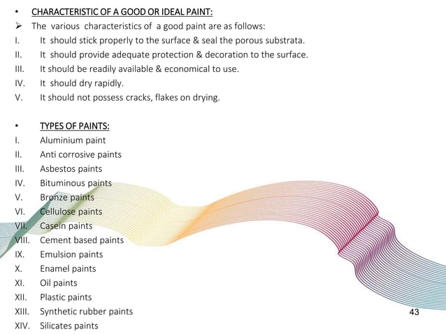 Chapter 10 wall finishes ( plastering,pointing & painting) | PPTX