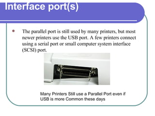 Chapter 11: Printers and Scanners | PPT