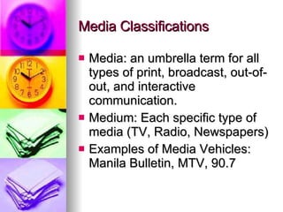 Media Characteristics | PPT
