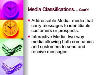 Media Characteristics | PPT