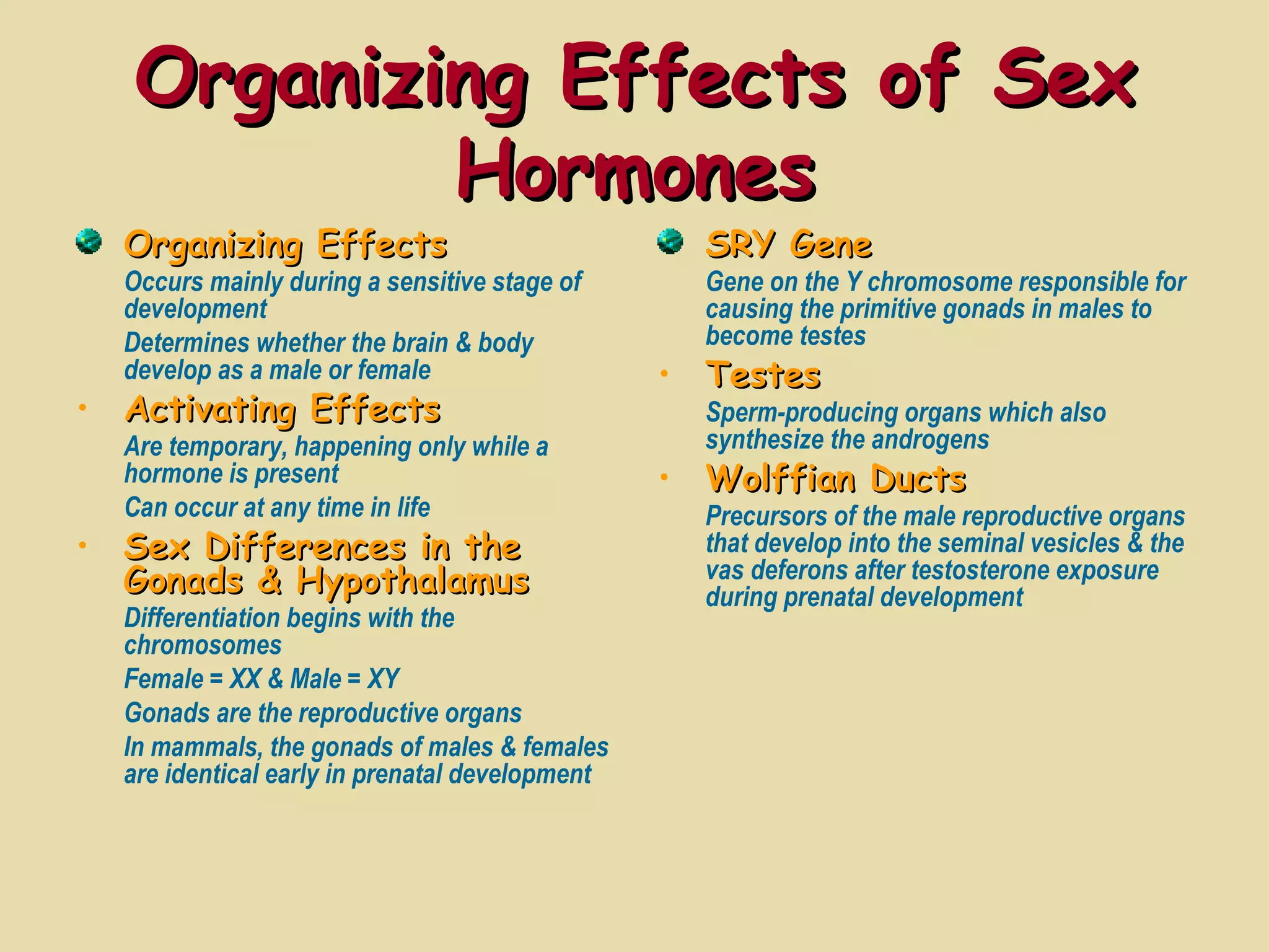 Chapter 11: Reproductive Behaviors | PPT