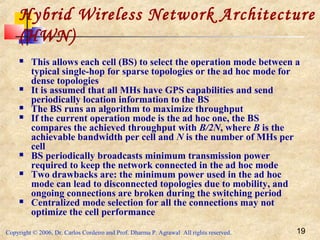 Adhoc and Sensor Networks - Chapter 11 | PPT