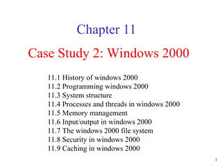 Chapter-11 - OS-windows and its generations | PPT