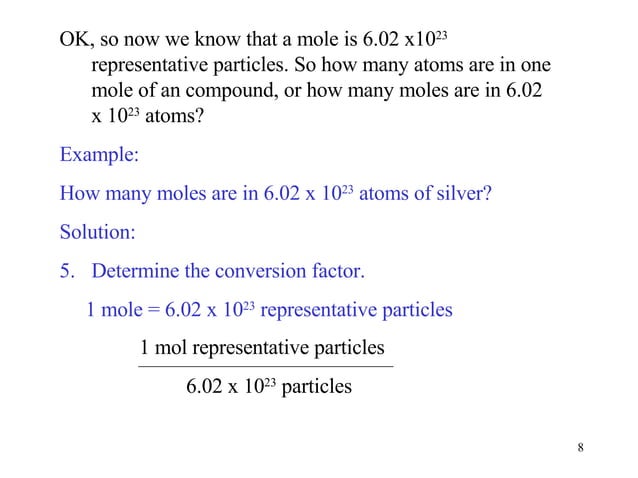 Chapter 10 - Chemical Quantities | PPT