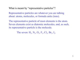 Representative Particle