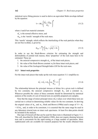 Chapter 11 Of Rock Engineering | PDF