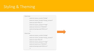 Chapter 11 - Styling Theming | PPT