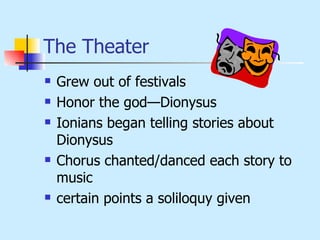 Chapter 11 The Greek Culture | PPT