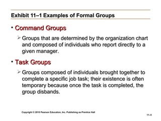 Chapter 11 management (10 th edition) by robbins and coulter | PPT