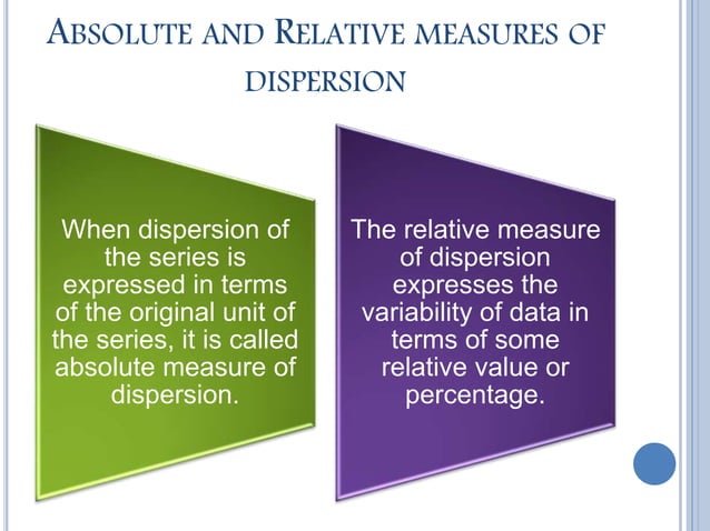 Chapter 11 ,Measures of Dispersion(statistics) | PPTX | Geography | Science