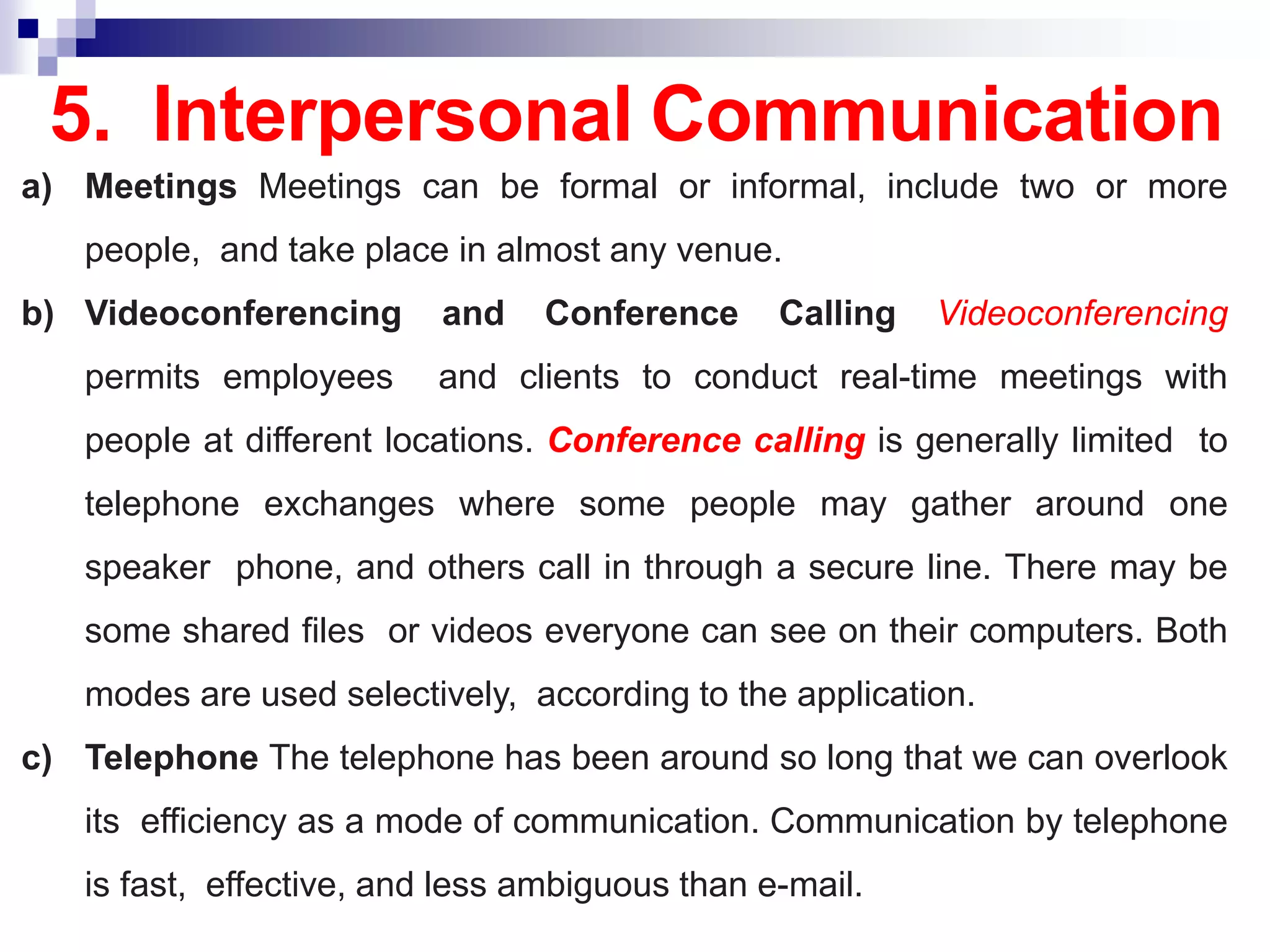 Communication, Chapter 11 Organizational Behavior | PDF