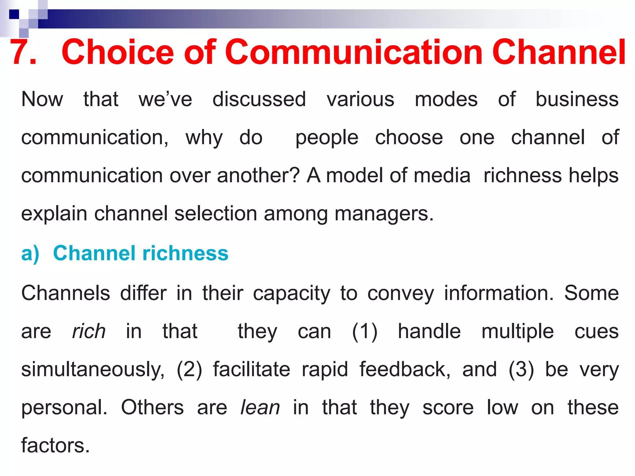 Communication, Chapter 11 Organizational Behavior | PDF