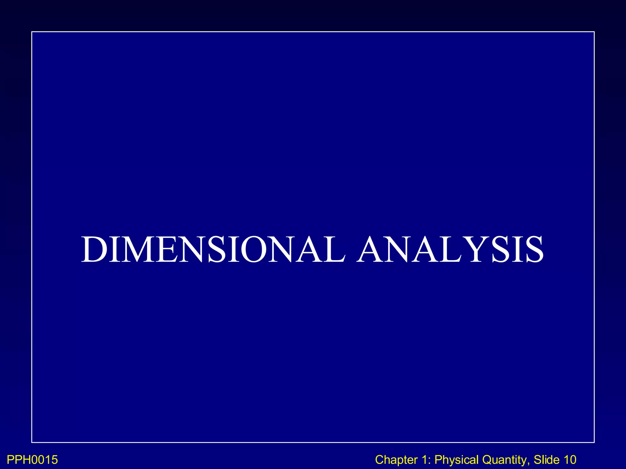 Chapter 1(2)INTRODUCTION TO PHYSICS | PPT