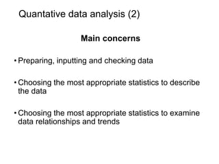 Analyzing quantitative data, Chapter-12 by Mark Saunders | PPT