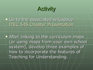 Teaching for Understanding with Technology | PPT