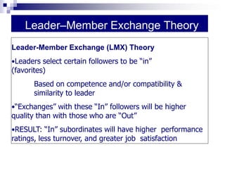 Basic Approaches to Leadership, Chapter-12- Organizational Behavior | PDF