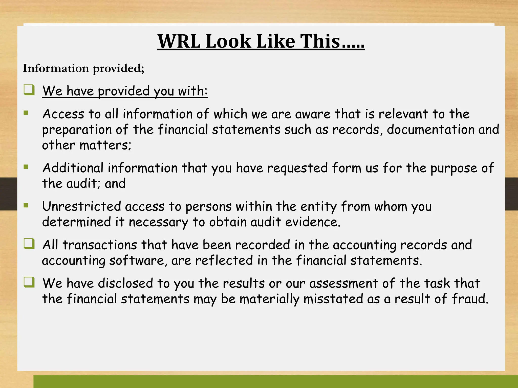 Chapter- 12 (Written Representation Letter).pptx