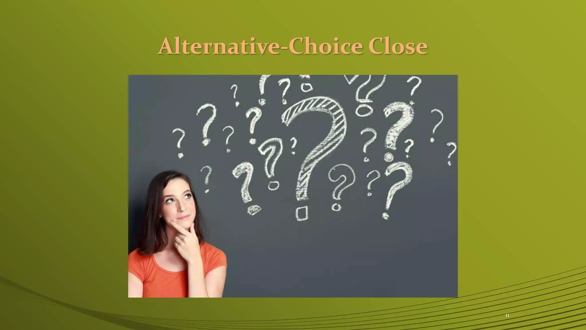 Closing the Sale | PPTX