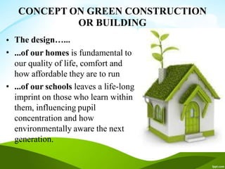 Chapter 13 green building | PPTX