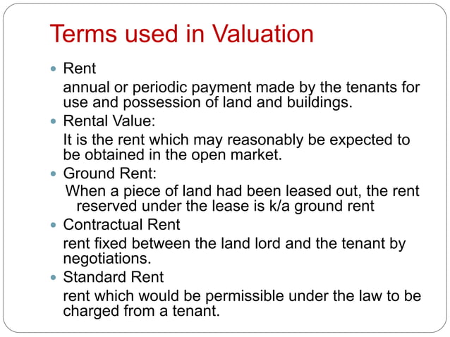 Chapter 13 ( valuation) | PPTX | Real Estate Industry | Industries