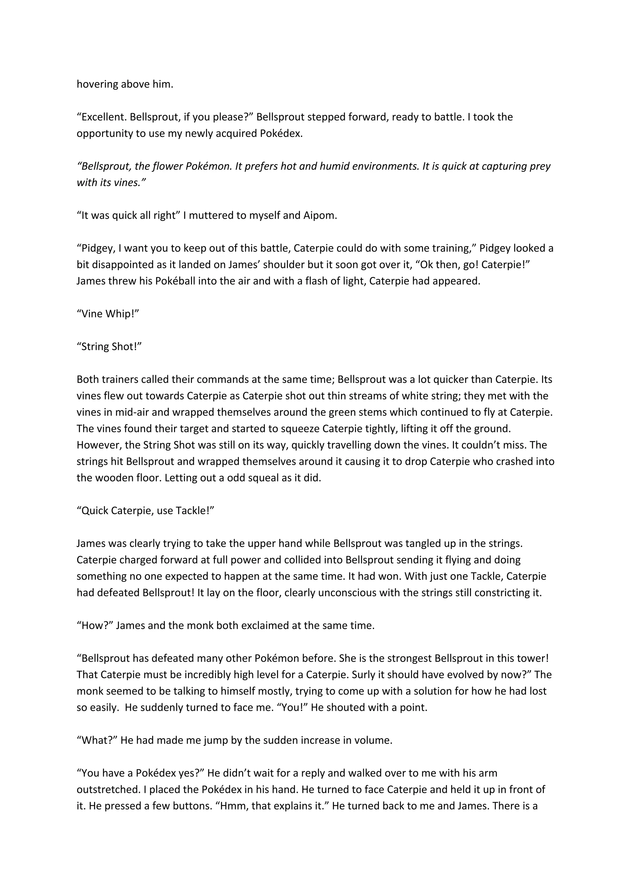 Chapter 14 | DOC | Birdwatching | Hobbies & Interests