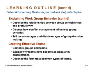 Understanding Groups and Teams | PPT
