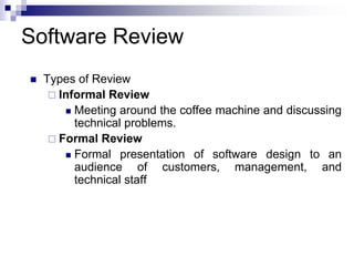 Software Quality Assurance in software engineering | PPT | Computer ...