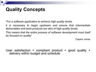 Software Quality Assurance in software engineering | PPT | Computer ...