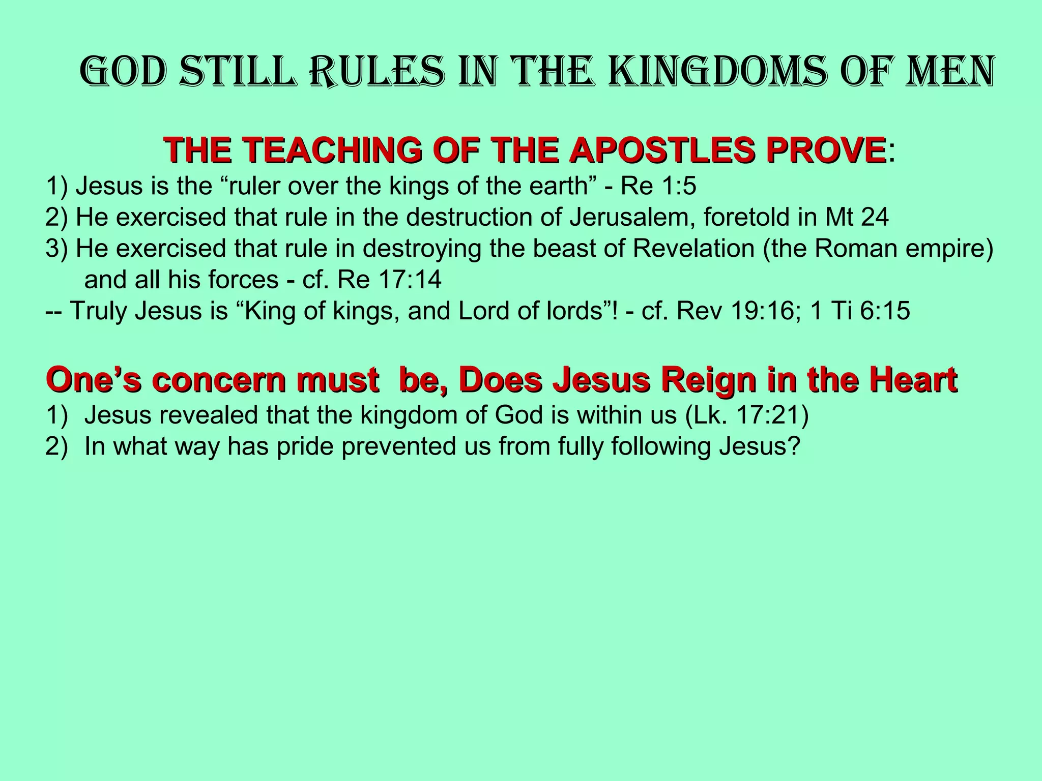 Daniel Chapter 4 - K. Sno | PPT