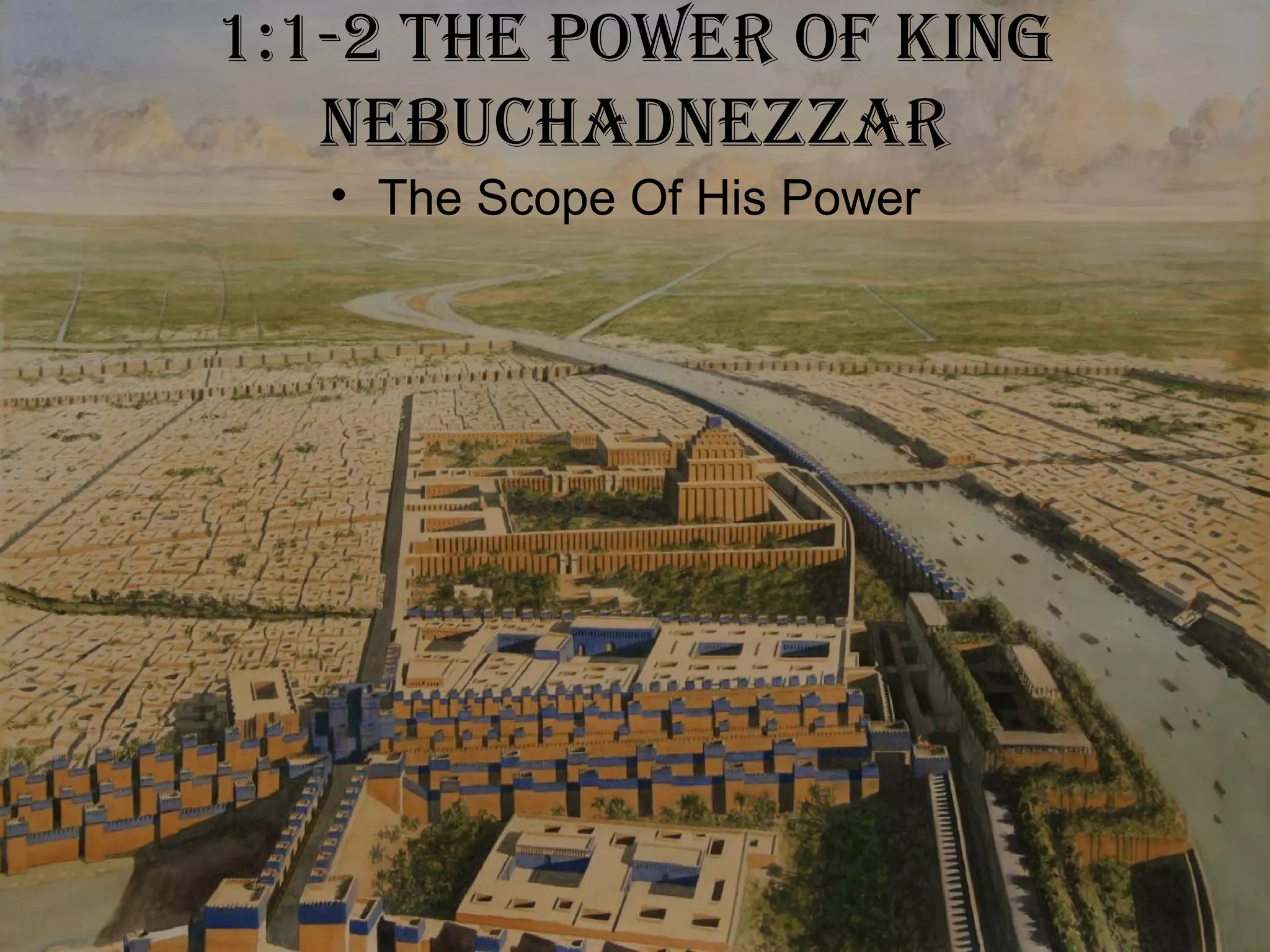 Daniel Chapter 4 - K. Sno | PPT