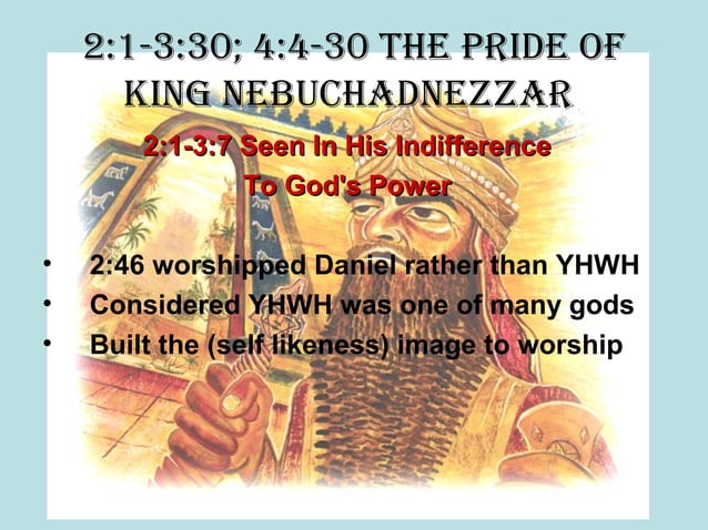 Daniel Chapter 4 - K. Sno | PPT | Christianity | Religion & Spirituality