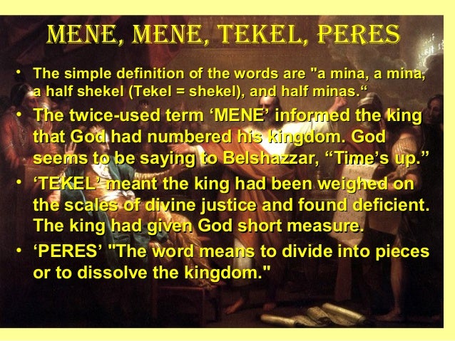 Daniel Chapter 5 K. Sno